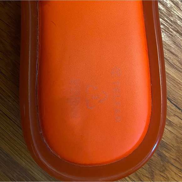 Telfar | Shoes | Orange Telfar X Melissa Slides | Poshmark